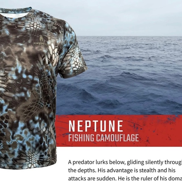 Kryptek | Shirts | Kryptek Hyperion Ss Crew Neptune | Poshmark